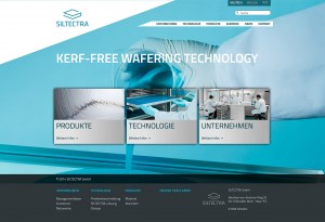 Siltectra | Webdesign Journal