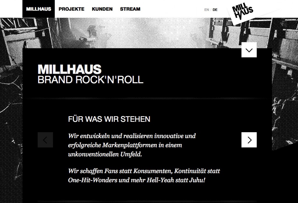 Millhaus | Webdesign Journal