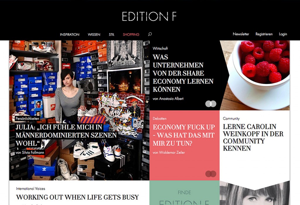 Edition F | Webdesign Journal
