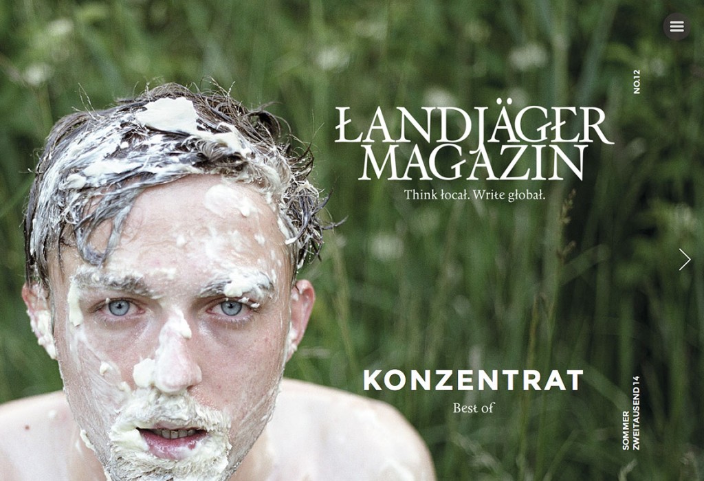 Landjaeger | Webdesign Journal