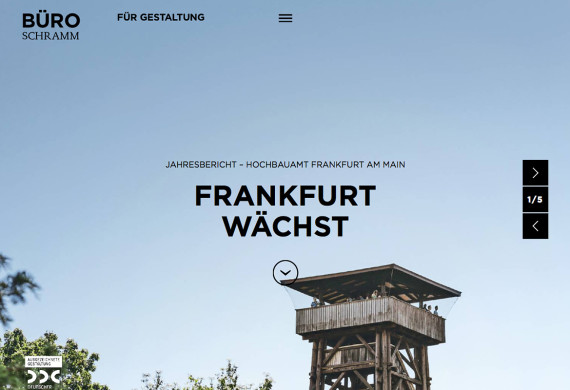 Büro Schramm | Webdesign Journal