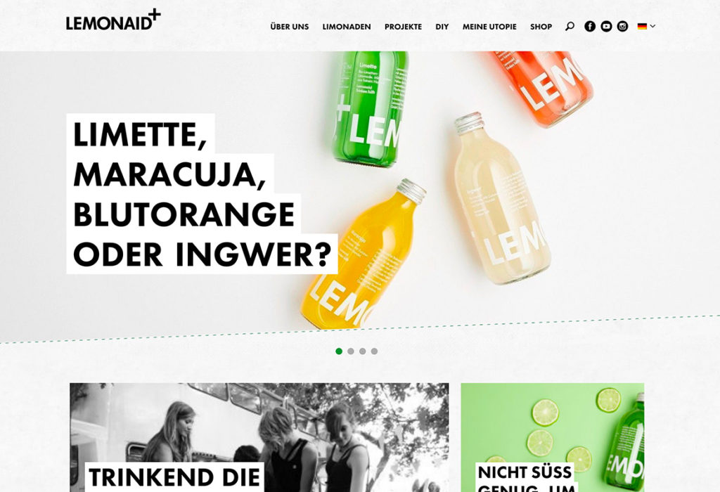 Lemonaid | Webdesign Journal