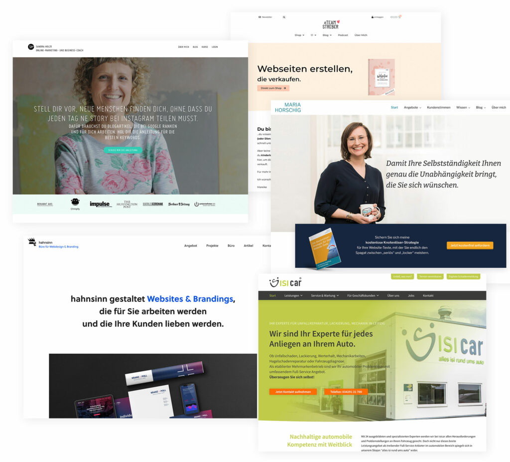 Die wichtigsten Website-Typen und wie du sie am besten einsetzt