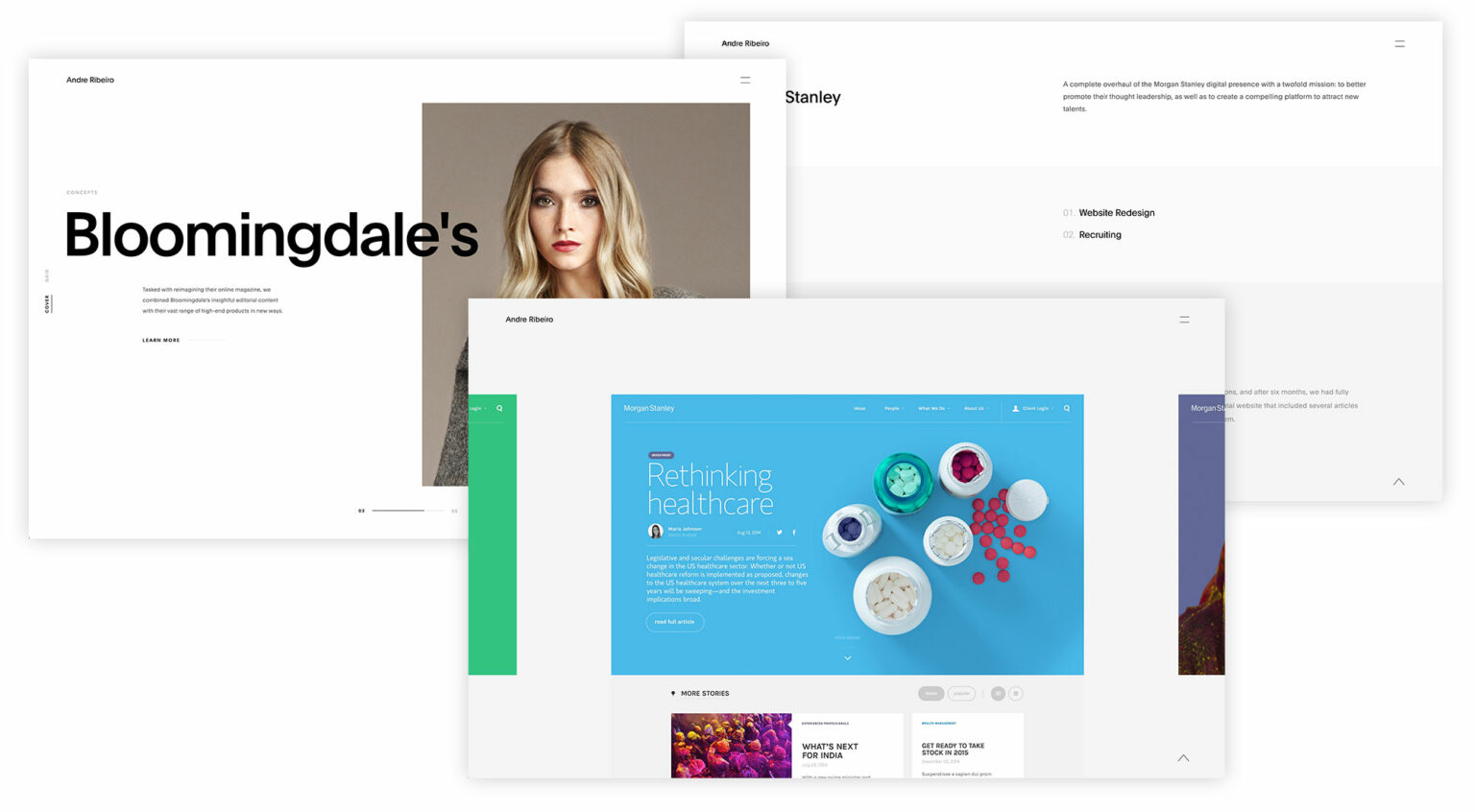 37 inspirierende Portfolios – von UI-Designern bis zu Fotografen