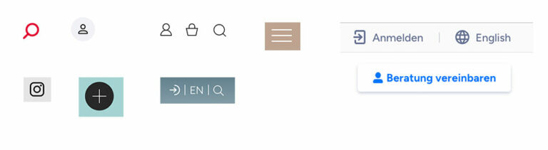 Icons für deine Website: So nutzt du sie richtig