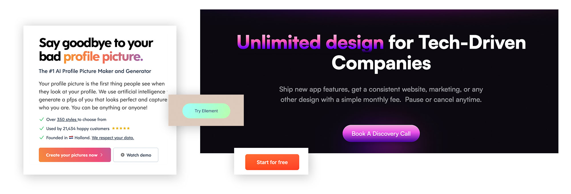 Farbverläufe im Webdesign: Design-Tipps & Trends