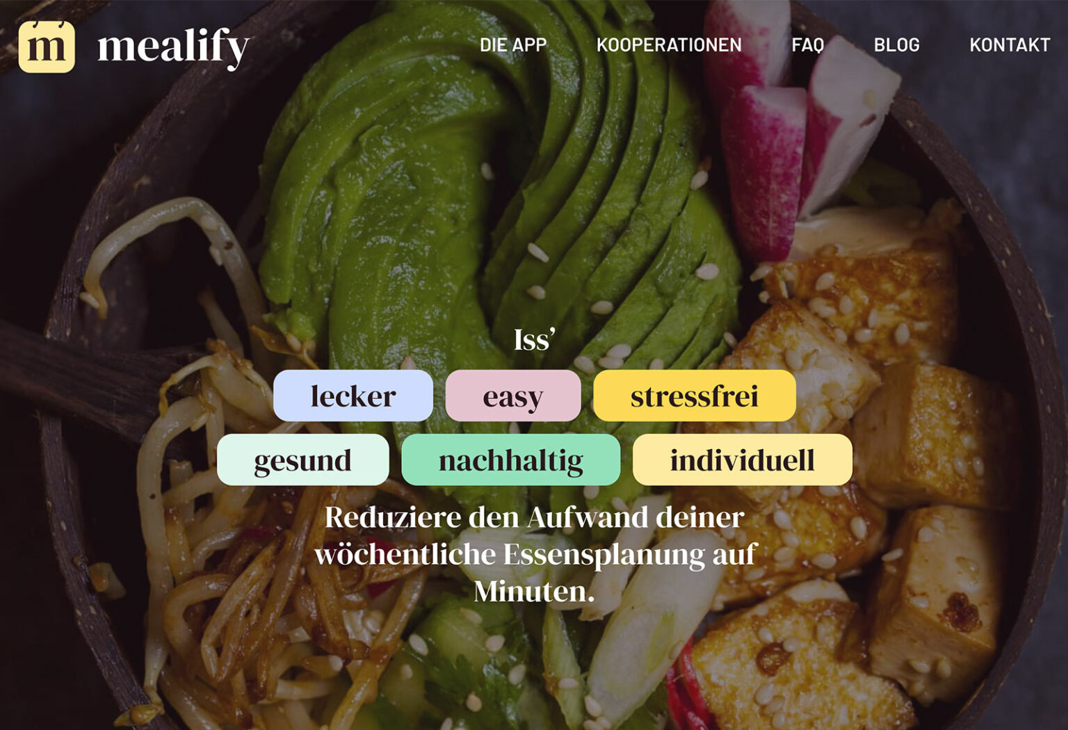 mealify | Webdesign Journal